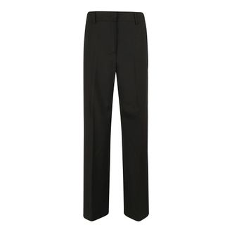 Max Mara Femme, Pantalons, Noir, Taille: 40 FR Visivo Palazzo Pantalons