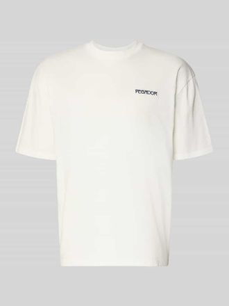 Pegador Oversized T-Shirt mit Label-Stitching Modell Ravello