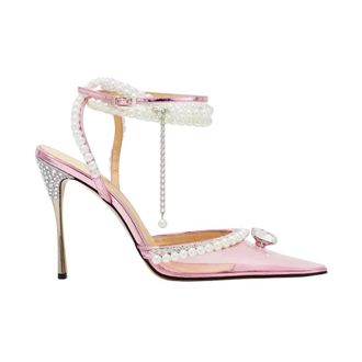 Mach & Mach Rosa Kristall Stiletto Diamond Elizabeth - - Shoes - Damen - Rosa - 37 EU