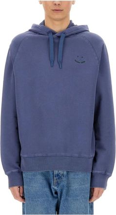 Paul Smith Homme, Sweatshirts et sweats &agrave; capuche, Bleu, Taille: S SweaT-shirts &agrave; capuche