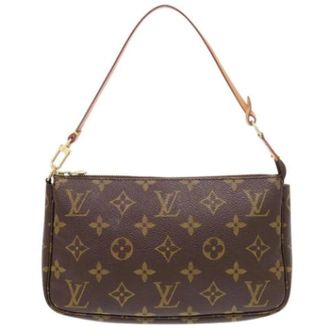 Louis Vuitton Pre-owned Toile sacs-louis-vuitton - Femme - Pre-owned - Brun - Taille: ONE Size