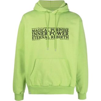 Paura Homme, Sweatshirts et sweats &agrave; capuche, Vert, Taille: S Akim Sweat &agrave; capuche