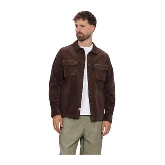 Anerkjendt Akoscar Cord Overshirt - - Shirts - Herren - Braun - L