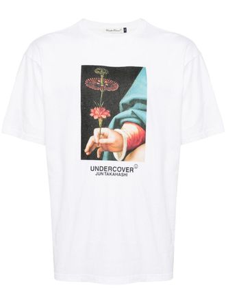 Undercover t-shirt à imprimé graphique - Blanc