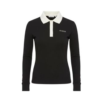 Guess Polo Shirt - - Tops - Damen - Schwarzk - L