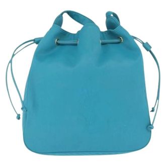 Saint Laurent Pre-owned Nylon Schultertasche - - Pre-owned - Damen - Blau - ONE SIZE