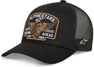 Alpinestars Heritage Patch Trucker Hat Casquette de Baseball Homme Noir/Noir Taille Unique