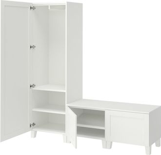 IKEA PLATSA Kleiderschrank mit 3 T&uuml;ren