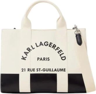 Karl Lagerfeld Femme, Sacs, Blanc, Taille: ONE Size Matsudo Handas