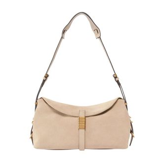 Pinko Pinko, Femme, Sacs, Beige, Taille: ONE Size Saddle Bag Baguette