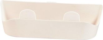 Lurrose 5 St&uuml;ck Teiliges Wandmontage schuhregal aus Kunststoff Selbstklebender Hausschuhhalter zur Platzsparenden Aufbewahrung Feuchtigkeitsbest&auml;ndig f&uuml;r Bade