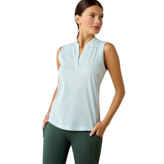Ariat Womens Mesa Sleeveless Baselayer Top in Starlight Blue, Size X-Large, by Ariat