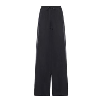 Max Mara Wide Hosen - - Trousers - Damen - Blau - M