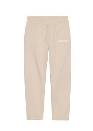 Jacquemus Beige Cotton Joggers Size L