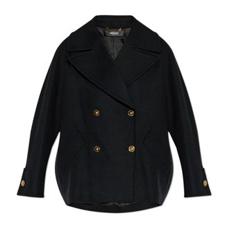 Versace Damen, Mäntel, Schwarzk, XSGröße