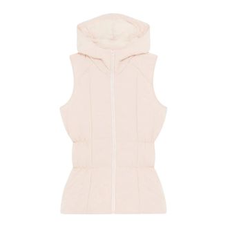 Repetto &Auml;rmellose Daunenweste mit Kapuze - - Jackets - Damen - Rosa - S