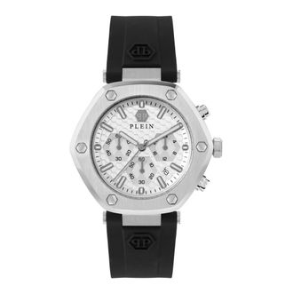 Philipp Plein Hexagon Chrono Uhr - - Accessories - Herren - Grau - ONE SIZE