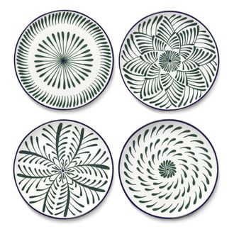 Serax Assiettes &agrave; d&icirc;ner Baazar, Waww La Table - Set de 4 Serax