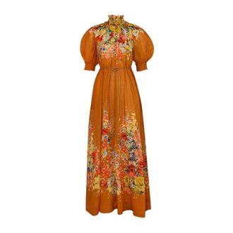 Zimmermann Alight Swing Maxikleid - - Dresses - Damen - Braun - XS