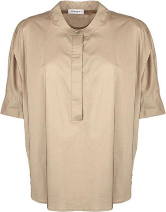 KANGRA Femme, Blouses et Chemises, Beige, Taille: 40 FR Kangra Chemises Beige