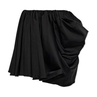 Ganni Draped Skirt - - Skirts - Damen - Schwarzk - L