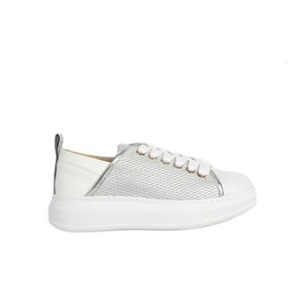 Alexander Smith Perforierte Turnschuhe. - - Shoes - Damen - Grau - 36 EU
