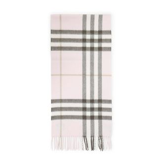Burberry Femme, Accessoires, Rose, Taille: ONE Size Giant Check Scarf