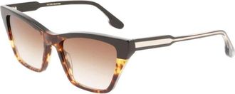 Victoria Beckham Femme, Accessoires, Multicolore, Taille: ONE Size Acetate Fashion Lunettes de soleil