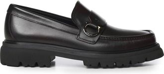 Ferragamo Homme, Chaussures, Noir, Taille: 40 EU Mocassins