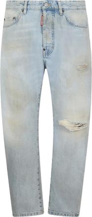 Dsquared2 Homme, Jeans, Bleu, Taille: L Jeans Droits