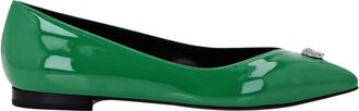 Philipp Plein Femme, Chaussures, Vert, Taille: 37 EU Ballerines Skull
