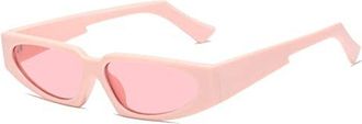 Generic Lunettes de soleil hip-hop pour hommes et pour femmes, décoration de pare-soleil dextérieur (couleur : G, taille : moyen) 2026, H, Taille unique