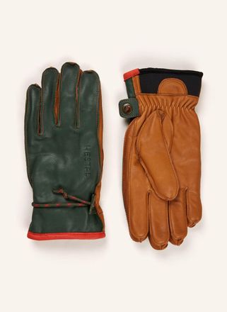 Hestra Lederhandschuhe Wakayma gruen