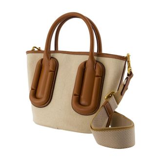 Marc Jacobs Womens The Small Tote Shoulder Bag - Marc Jacobs Cotton Beige Crossbodies