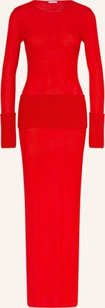 Alaia Ala&iuml;a Strickkleid rot