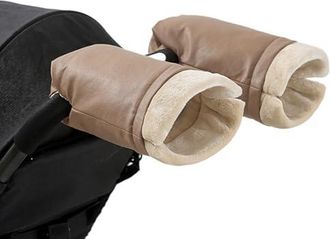 Generico Gant de poussette avec doublure polaire chaude pour b&eacute;b&eacute; - Gants dhiver pour poussette - Pour parents soignants et femmes, kaki, Consulte la descripci