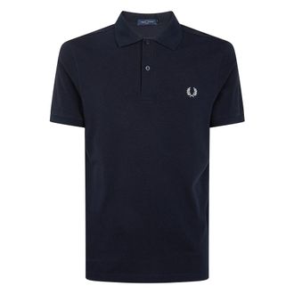 Fred Perry M6000 Shirt - - Tops - Herren - Blau - S