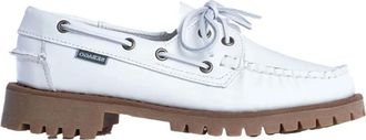 Sebago Femme, Chaussures, Blanc, Taille: 38 EU Campsides Ranger