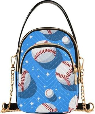 Mnsruu Petit sac à bandoulière pour femme avec sangle réglable Bleu