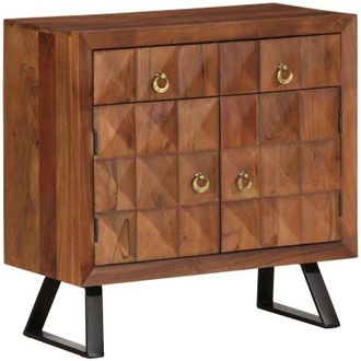 vidaXL Schubladenschrank Honigbraun 70x35x70 cm Massivholz Akazie Vidaxl