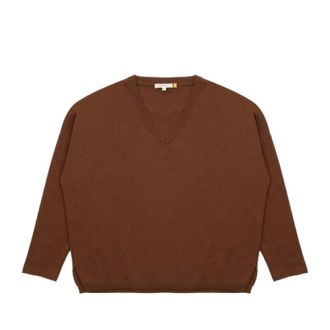 Talking Walls Femme, Pulls, Brun, Taille: 34 FR Pull Relax Coupe Décontractée