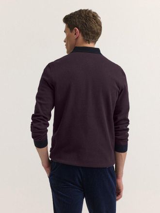 Bugatti Poloshirt Modern Fit Modern Fit Brusttasche Kontraststreifen