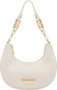 Love Moschino Borsa donna Love Moschino a mano/ spalla hobo ecopelle avorio BS25MO26 JC4048 Media