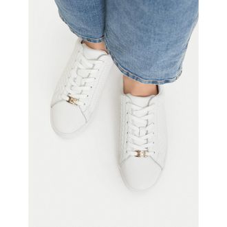 Michael Kors Sneakers MICHAEL Michael Kors Keaton Lace Up 43R4KTFS1L Wei&szlig;
