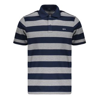 Paul & Shark Double Piqu&eacute; Baumwollpolohemd - - Tops - Herren - Mehrfarbig - 2XL