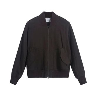 Roberto Collina Homme, Vestes, Brun, Taille: XL Bomber