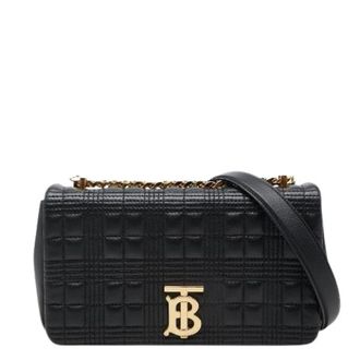 Burberry Pre-owned Lola Leder Kettenschultertasche - - Pre-owned - Damen - Schwarzk - ONE SIZE