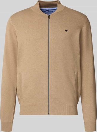 Fynch-Hatton Cardigan mit Stehkragen und Rei&szlig;verschluss