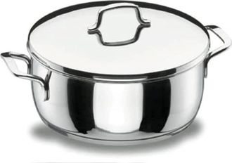 Lacor 90022 Bratentopf mit Deckel 22 cm Gourmet