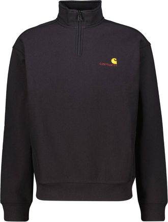 Carhartt Work in Progress Herren Sweatshirt HALF ZIP AMERICAN SCRIPT